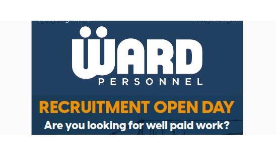 Recruitment Open Day in Cork- 16th of May - Ward Personnel