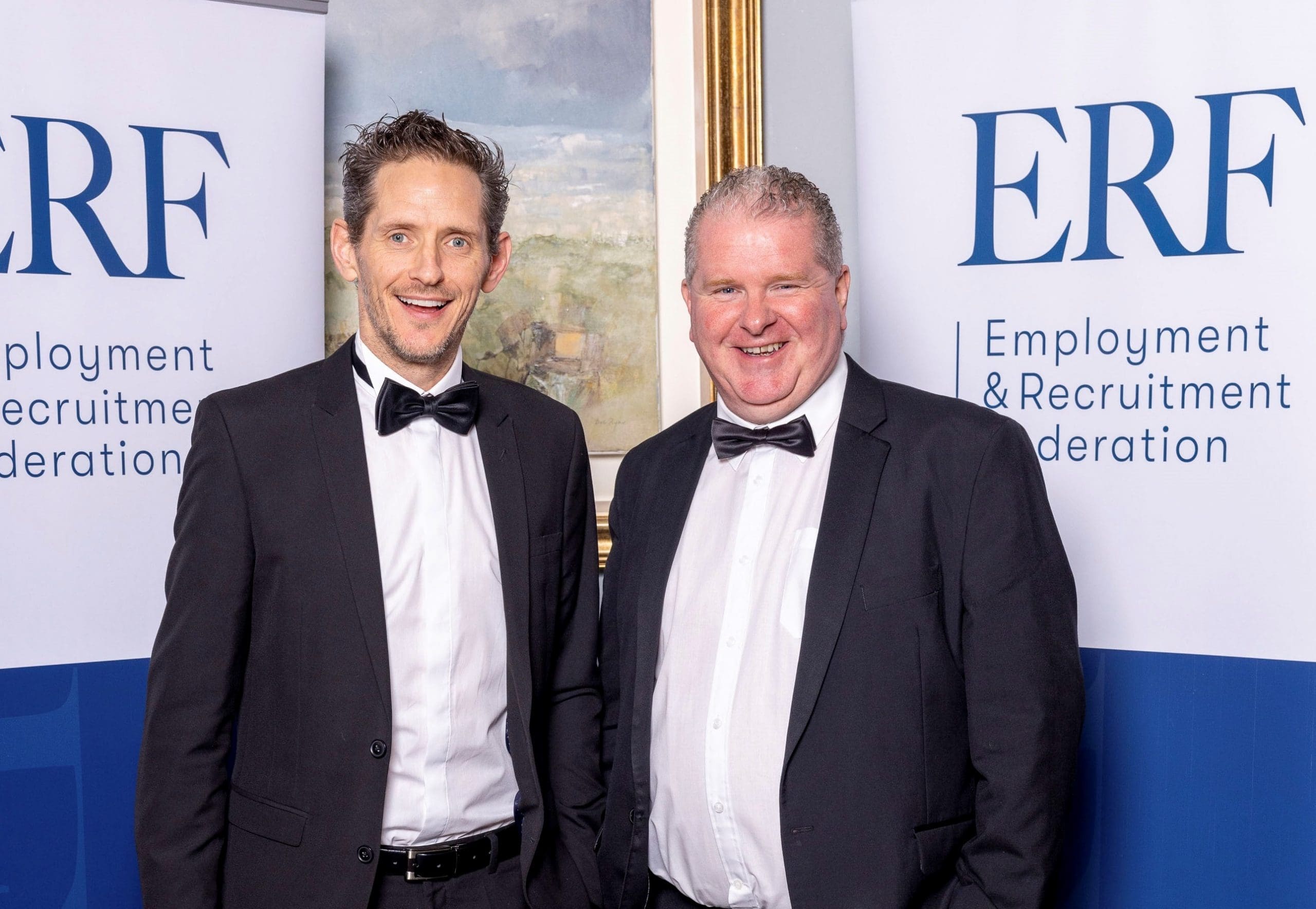 Ward Personnel team at ERF awards night - Ward Personnel