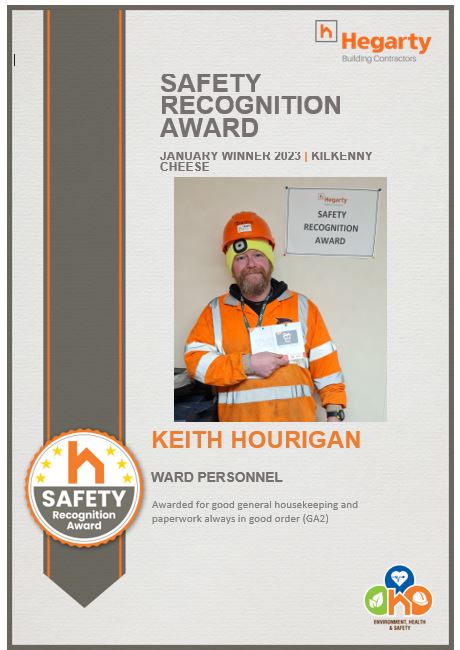 Recognising our Ward site workers for their Health and Safety Awareness ...