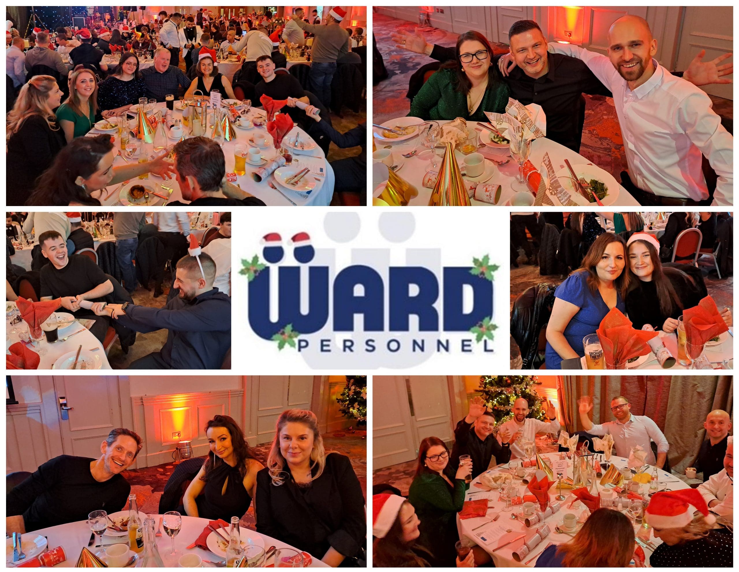 Great night out at Ward Personnel Staff Christmas Party - Ward Personnel