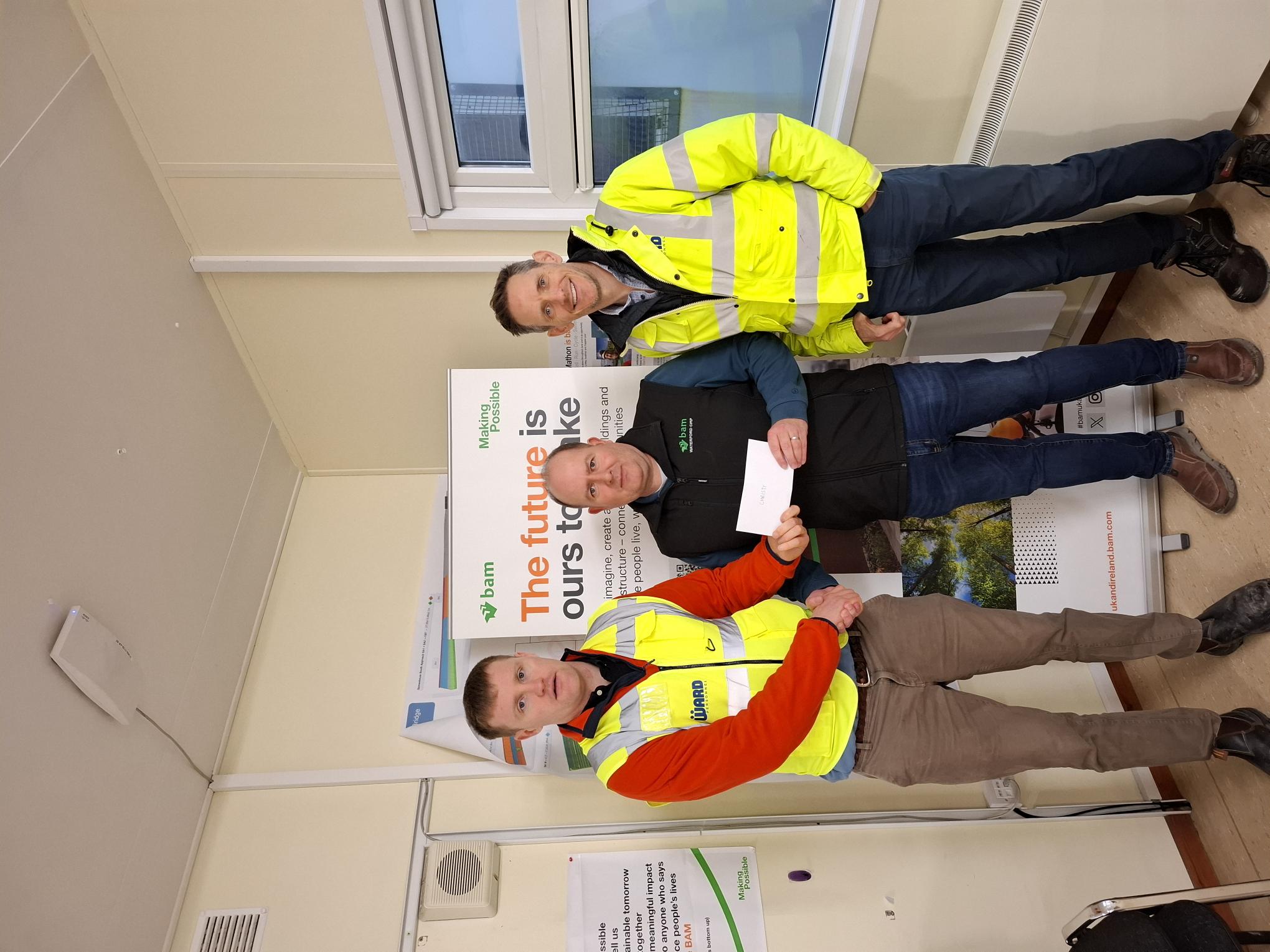 Winner of the Ward Personnel Client Christmas Draw for Charity - Ward ...